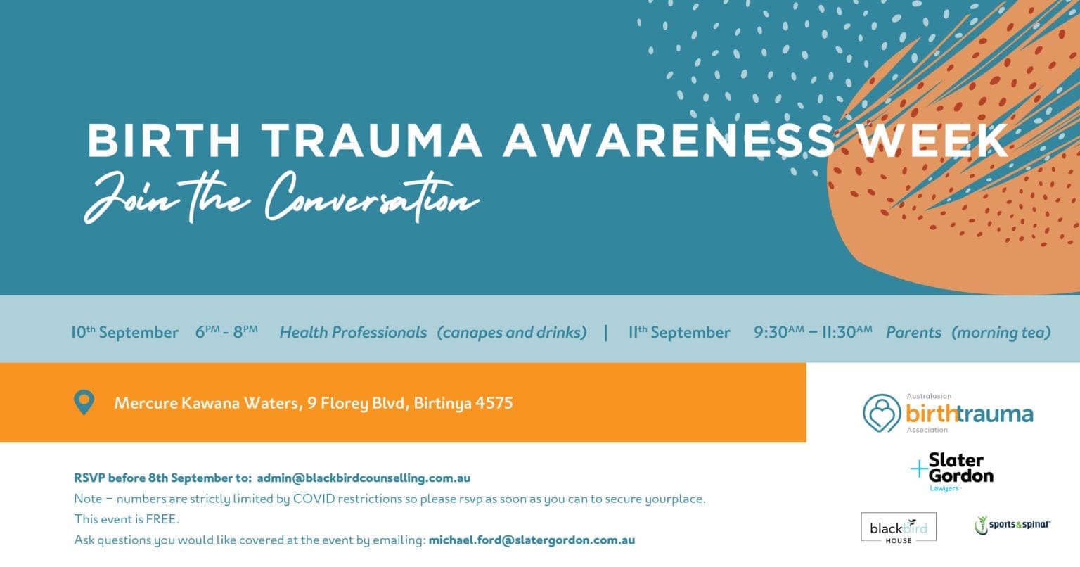 Birth Trauma Workshops 2020 | Birth Trauma Australia